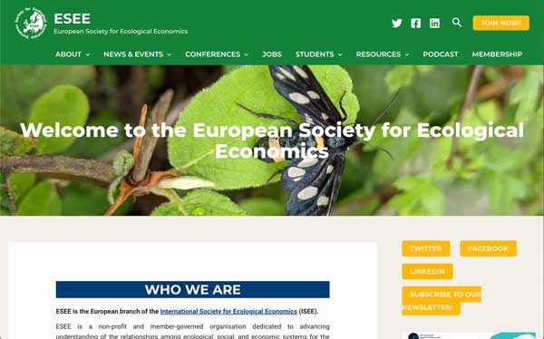 Regional Societies - The International Society for Ecological Economics